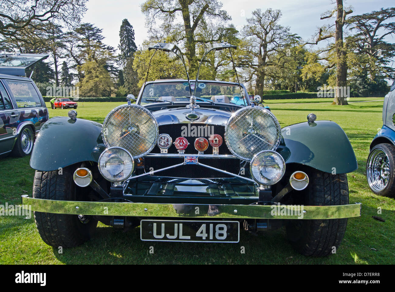 Jaguar kit car Stock Photo - Alamy