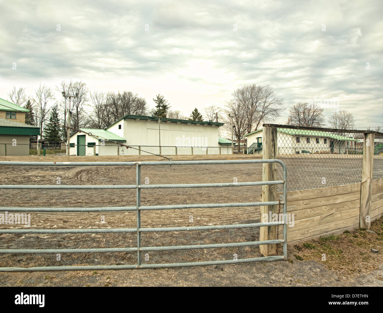Round pen hi-res stock photography and images - Alamy