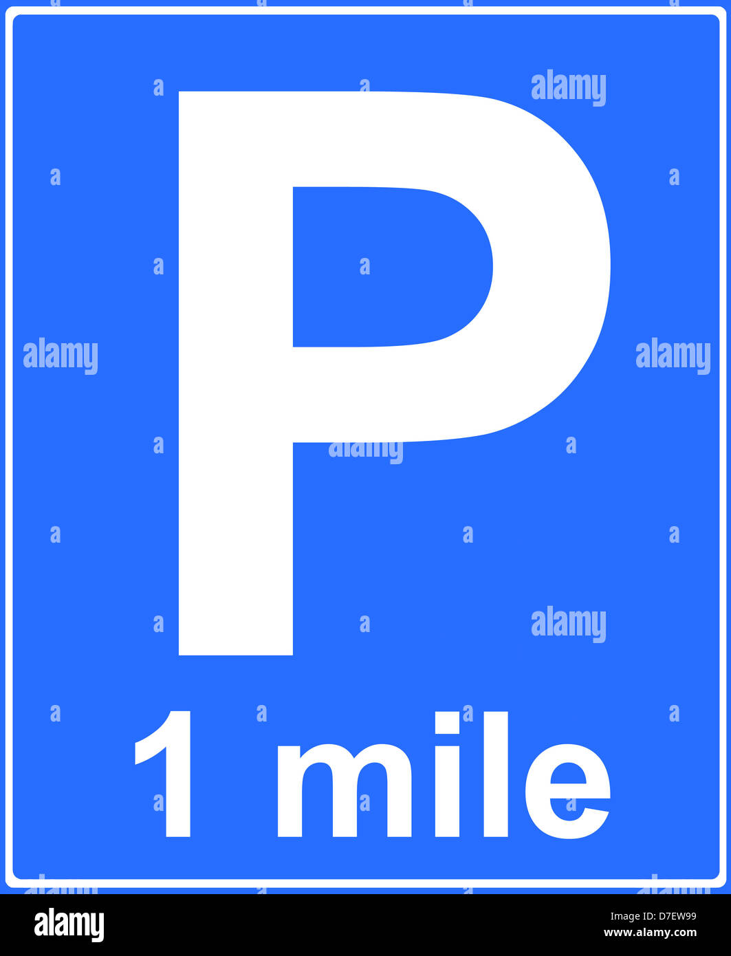 Parking place sign Stock Photo - Alamy