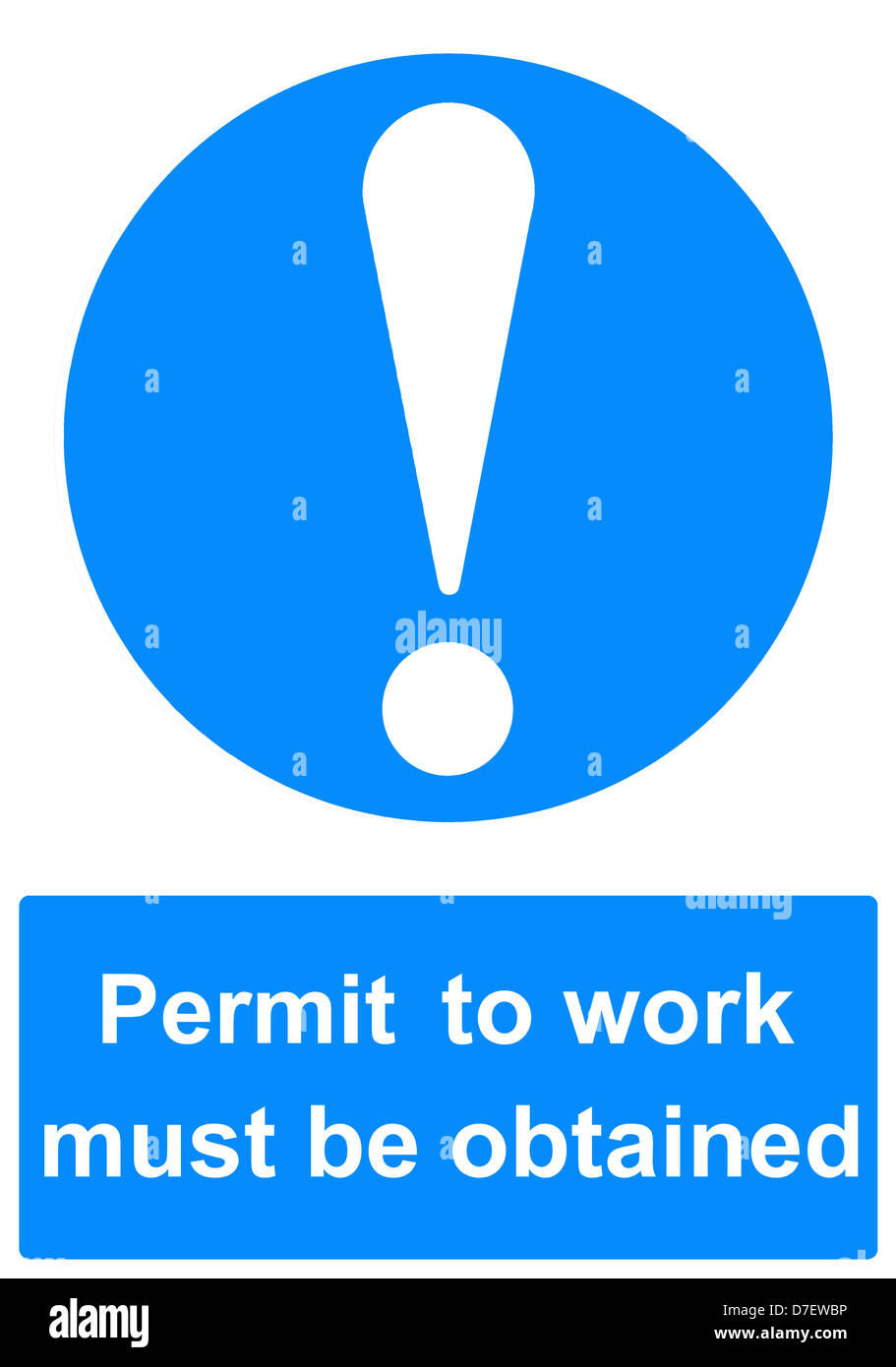 Permit required sign hi-res stock photography and images - Alamy