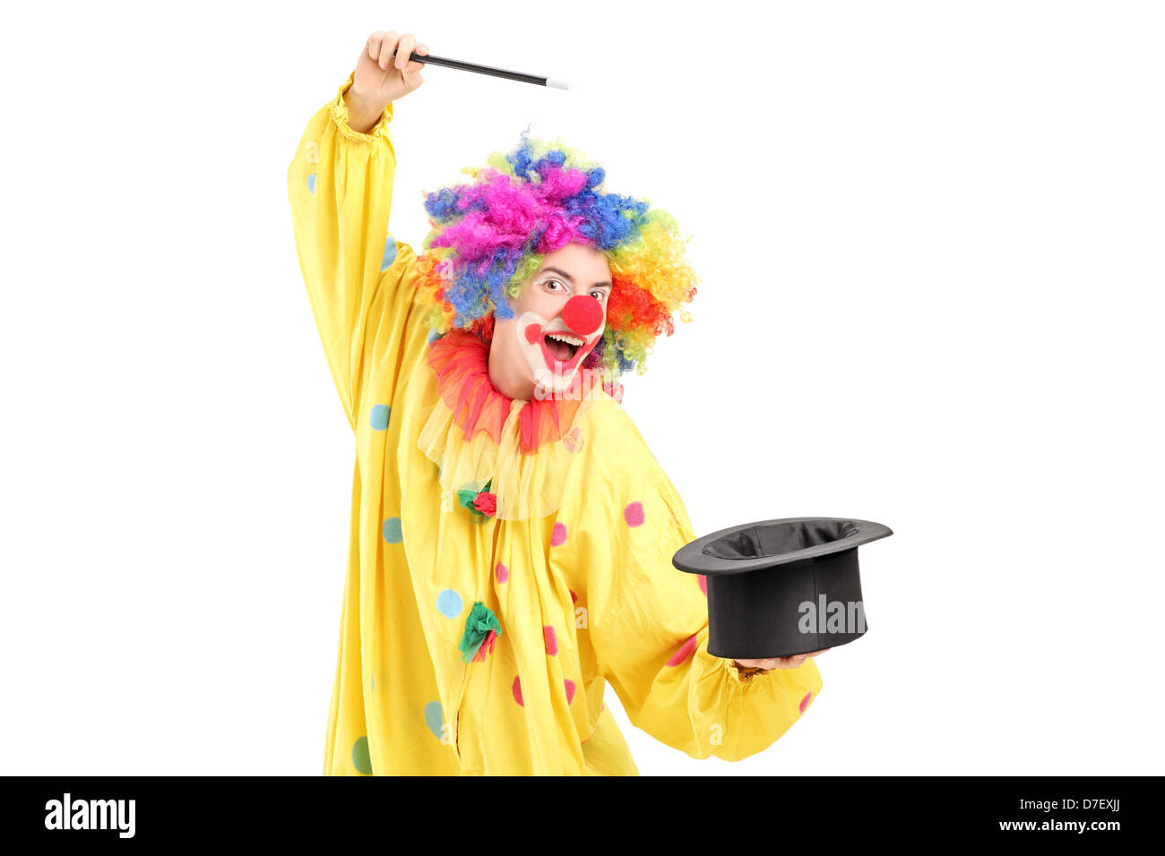 Circus clown performing hi-res stock photography and images - Alamy
