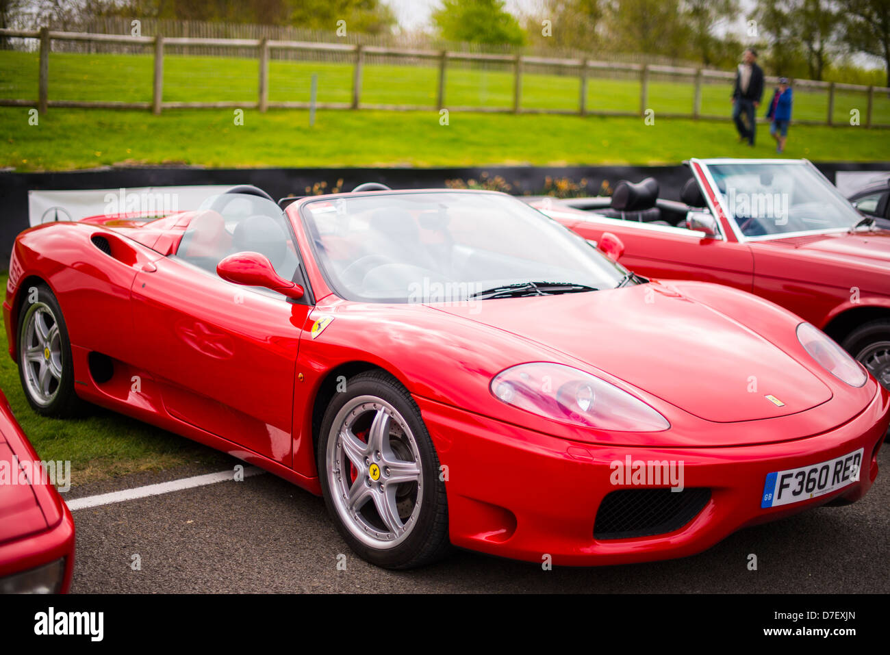 Ferrari F430 Spider in Red Stock Photo - Alamy