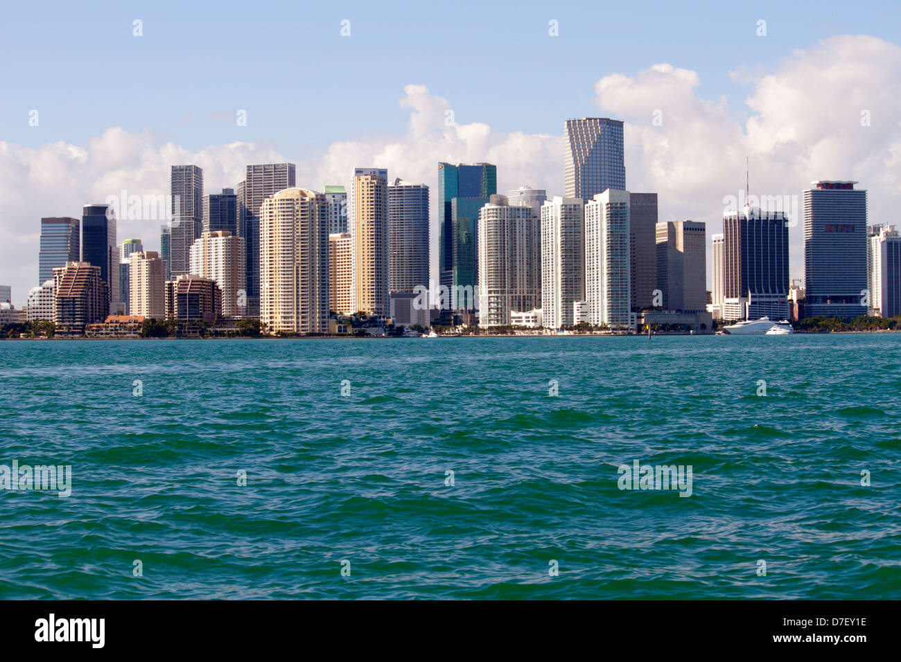 High Rise Office Building On Biscayne Bay High Resolution Stock ...