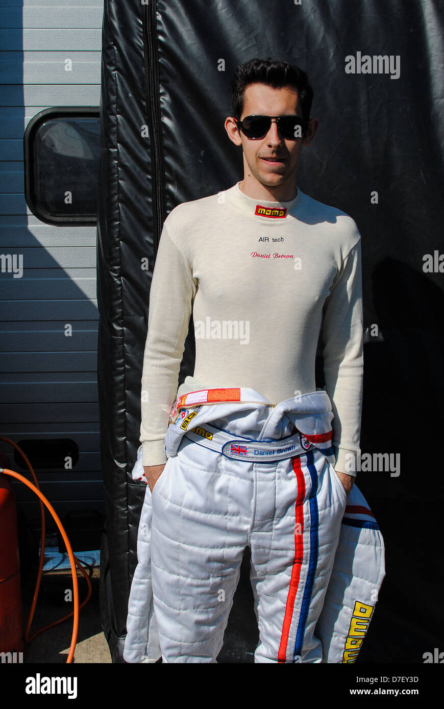 Dan Daniel Brown racing driver Stock Photo - Alamy