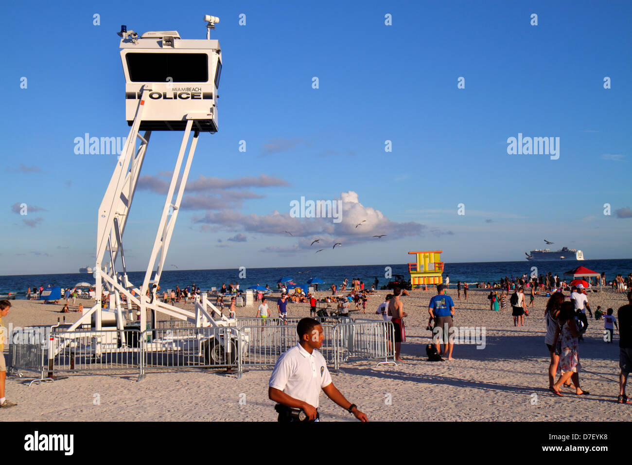 Police observation tower hi-res stock photography and images - Alamy