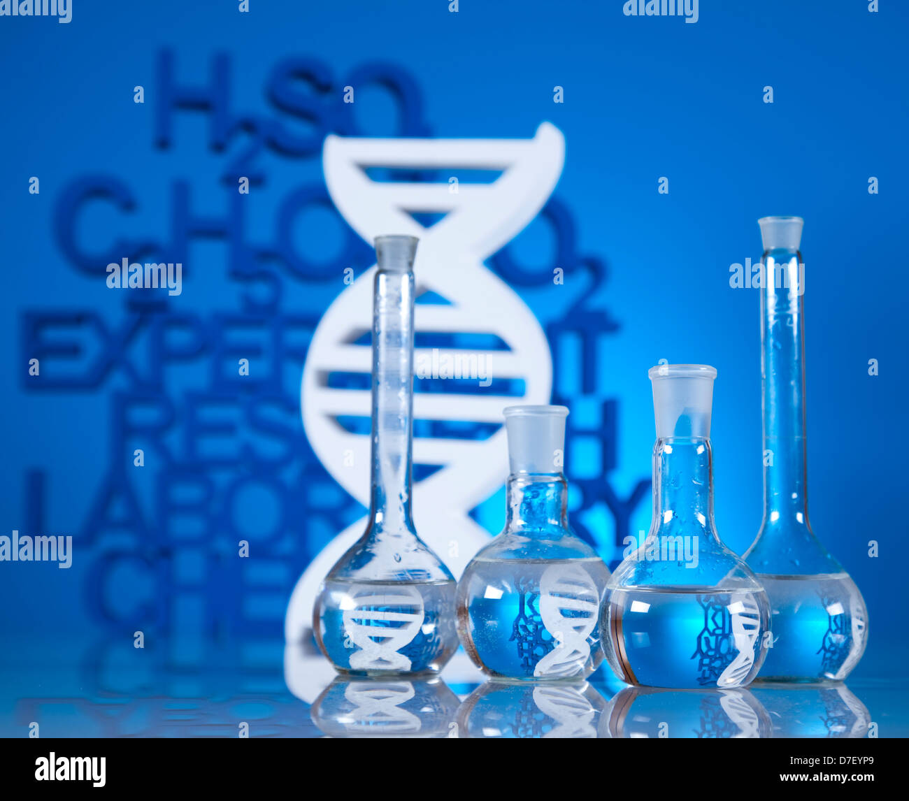 Research and experiments,Chemistry formula Stock Photo - Alamy