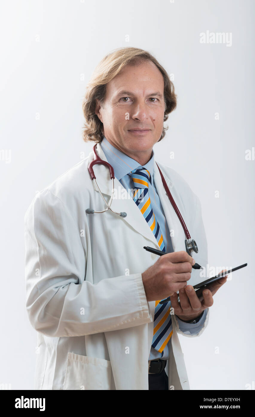 Portrait of a doctor;Tarifa cadiz spain Stock Photo - Alamy