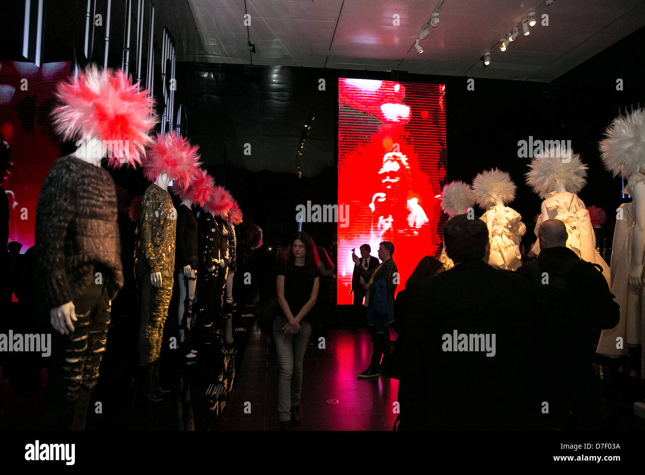 The Metroplolitan Museum's Punk to Couture exhibition Stock Photo - Alamy