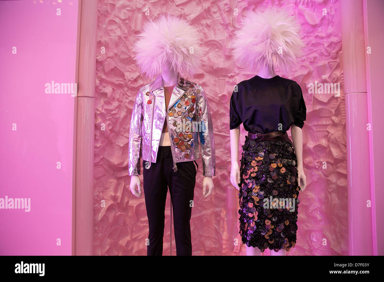 The Metroplolitan Museum's Punk to Couture exhibition Stock Photo - Alamy