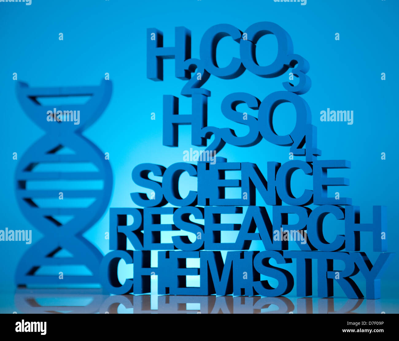 Biochemistry and atom Stock Photo - Alamy