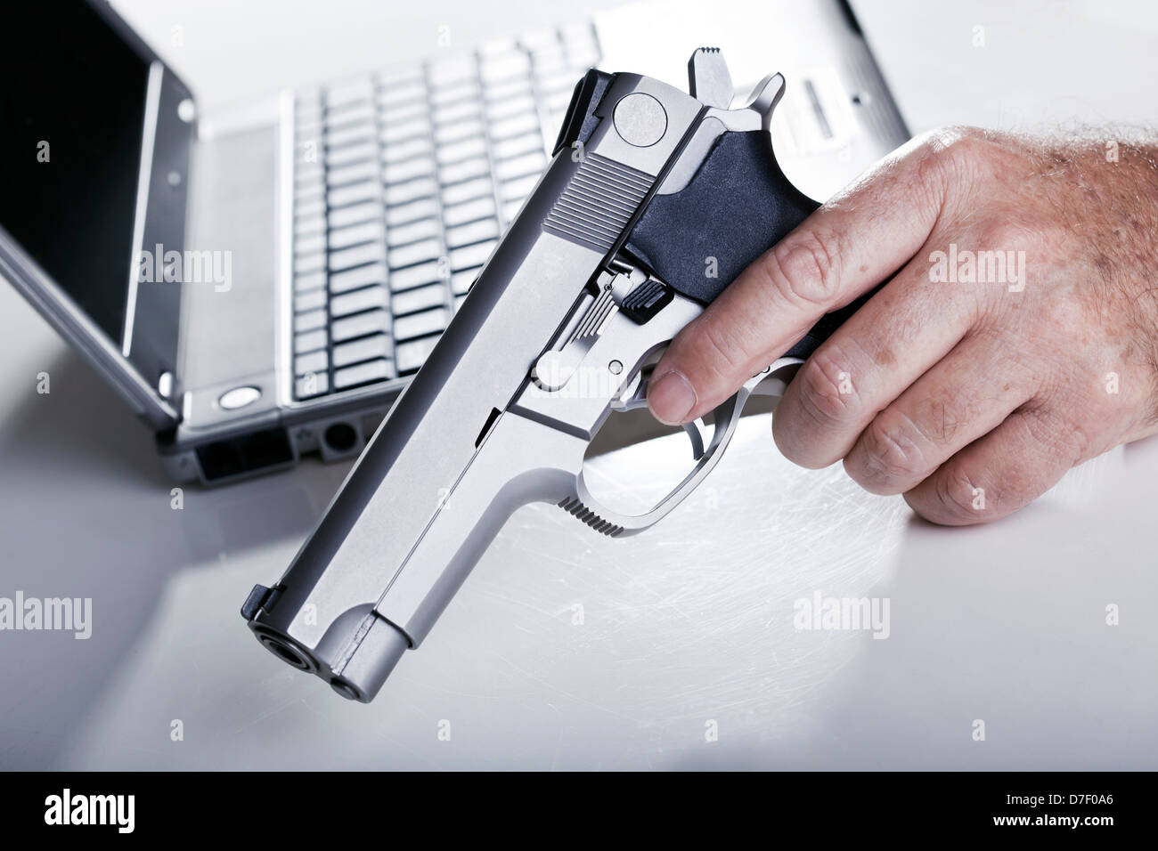 Holding A Gun Left Hand