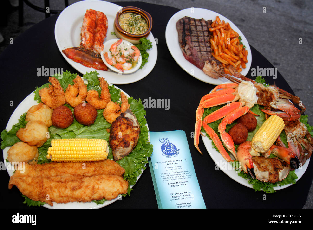 Miami Beach Florida,Ocean Drive,CJ's,restaurant restaurants food dining ...