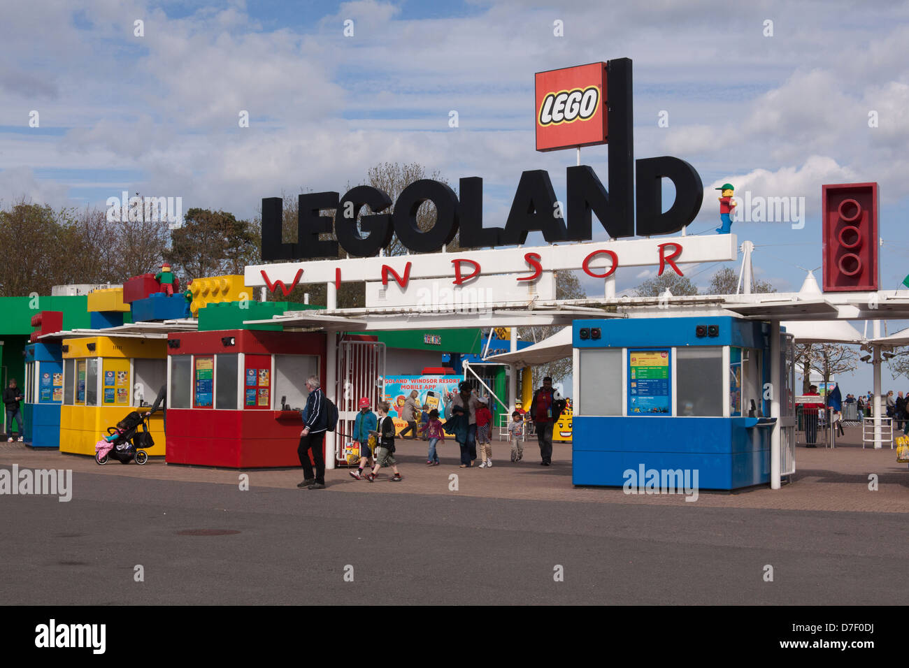 Legoland entrance gates hi-res stock photography and images - Alamy