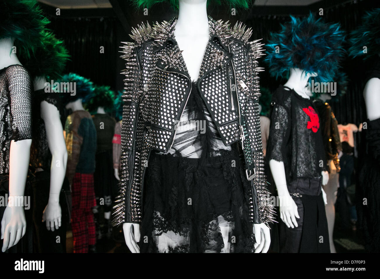 The Metroplolitan Museum's Punk to Couture exhibition Stock Photo - Alamy