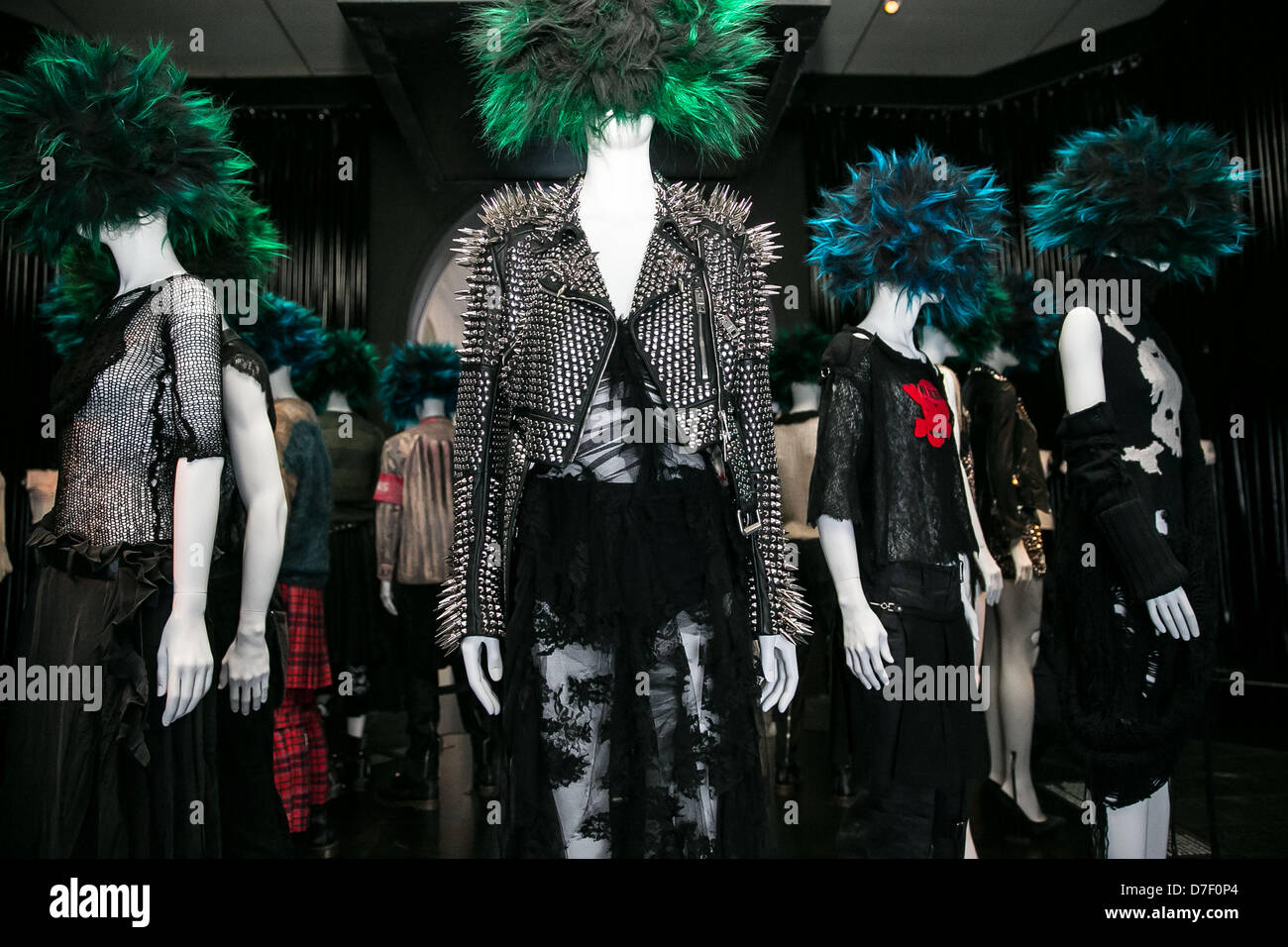 The Metroplolitan Museum's Punk to Couture exhibition Stock Photo - Alamy