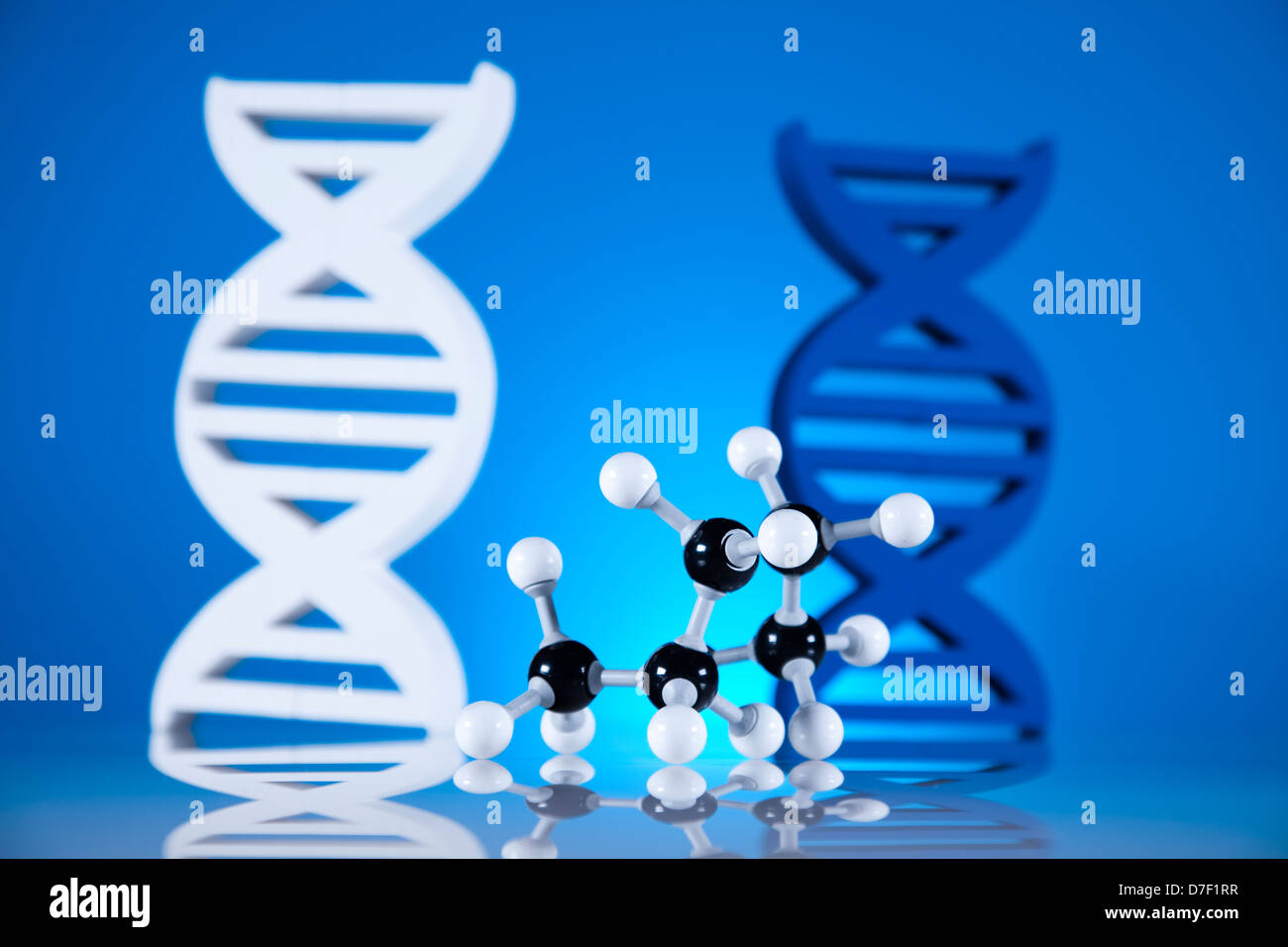 DNA molecules, Chemistry formula background Stock Photo - Alamy