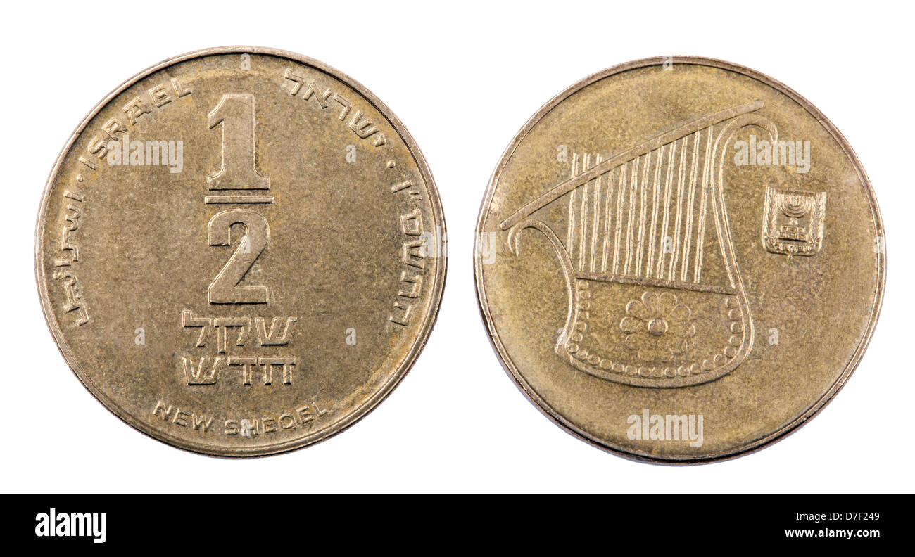 Shekel coin gold High Resolution Stock Photography and Images - Alamy