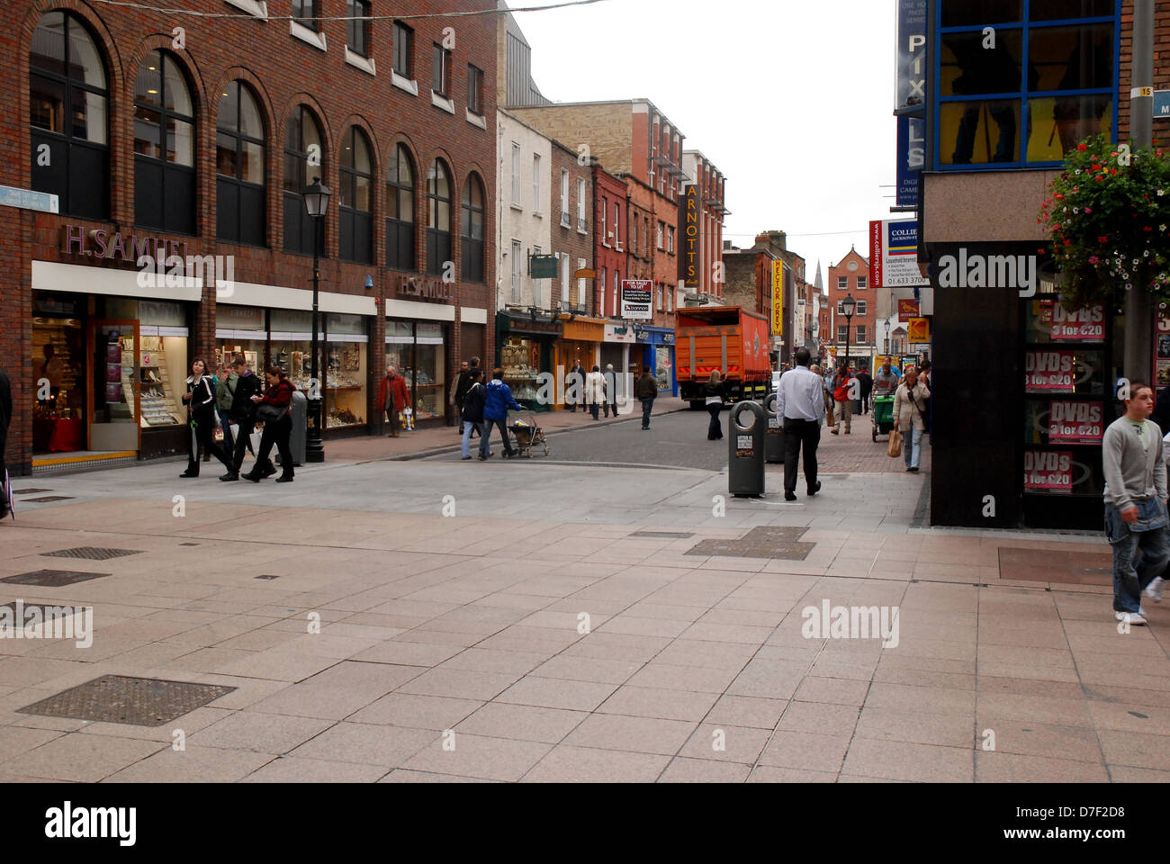 streets of Dublin, Ireland, Europe Stock Photo - Alamy