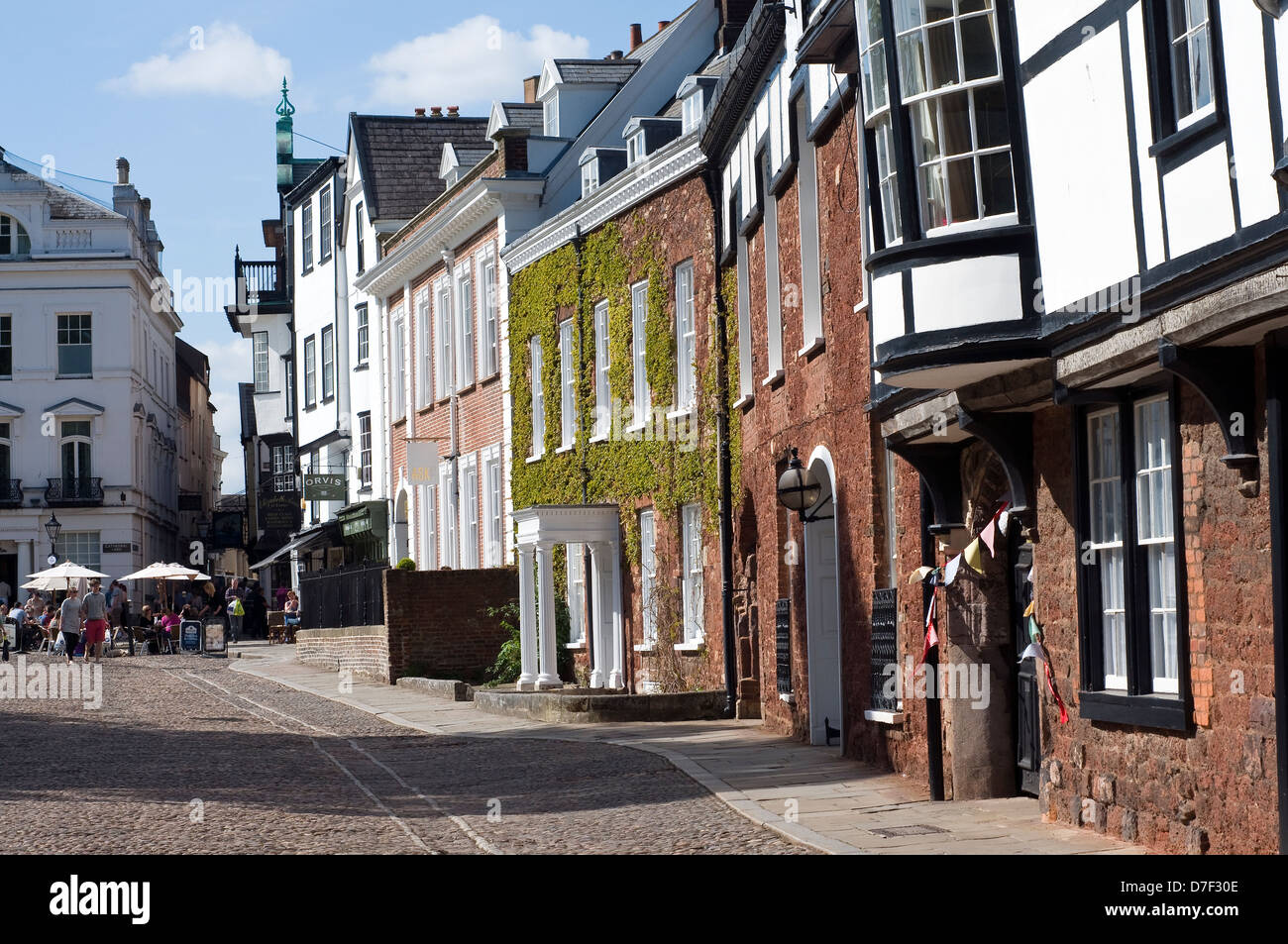 Cathedral close exeter hi-res stock photography and images - Alamy