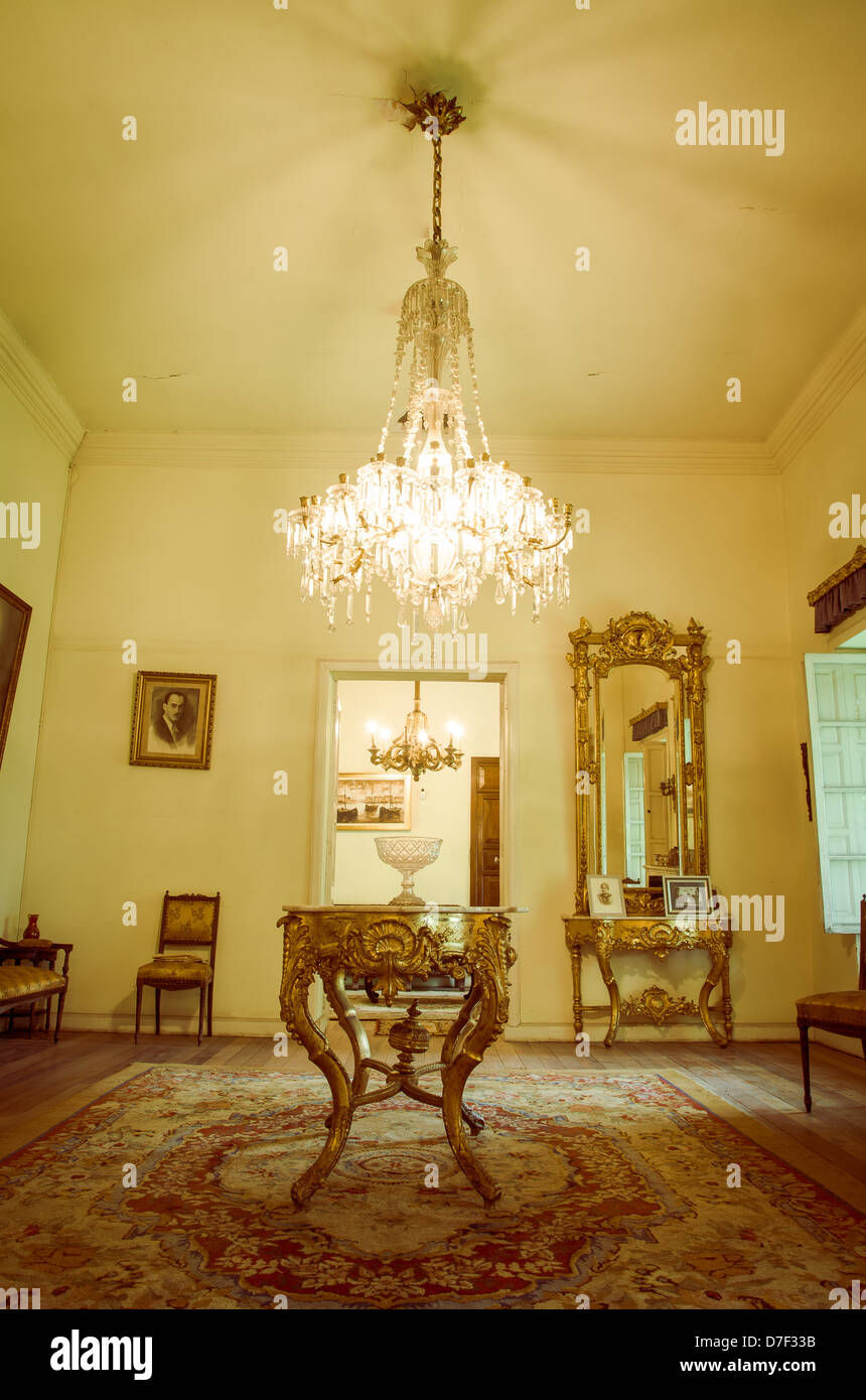 Classical interior room Stock Photo - Alamy