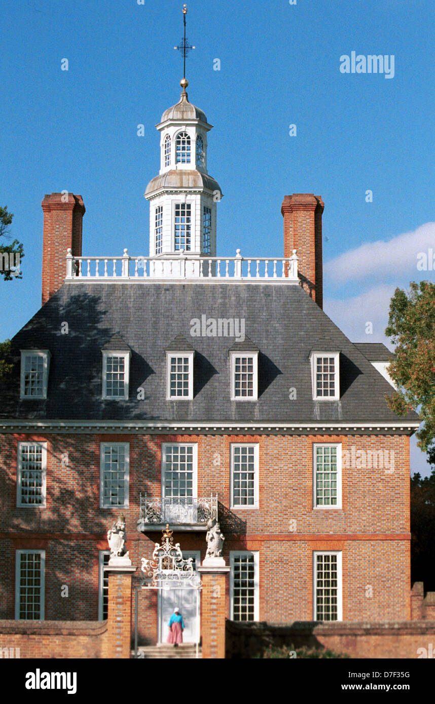 Governor's Palace Williamsburg Virginia official residence Royal ...