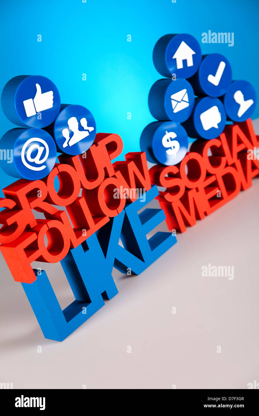 Like, Internet concept Stock Photo - Alamy