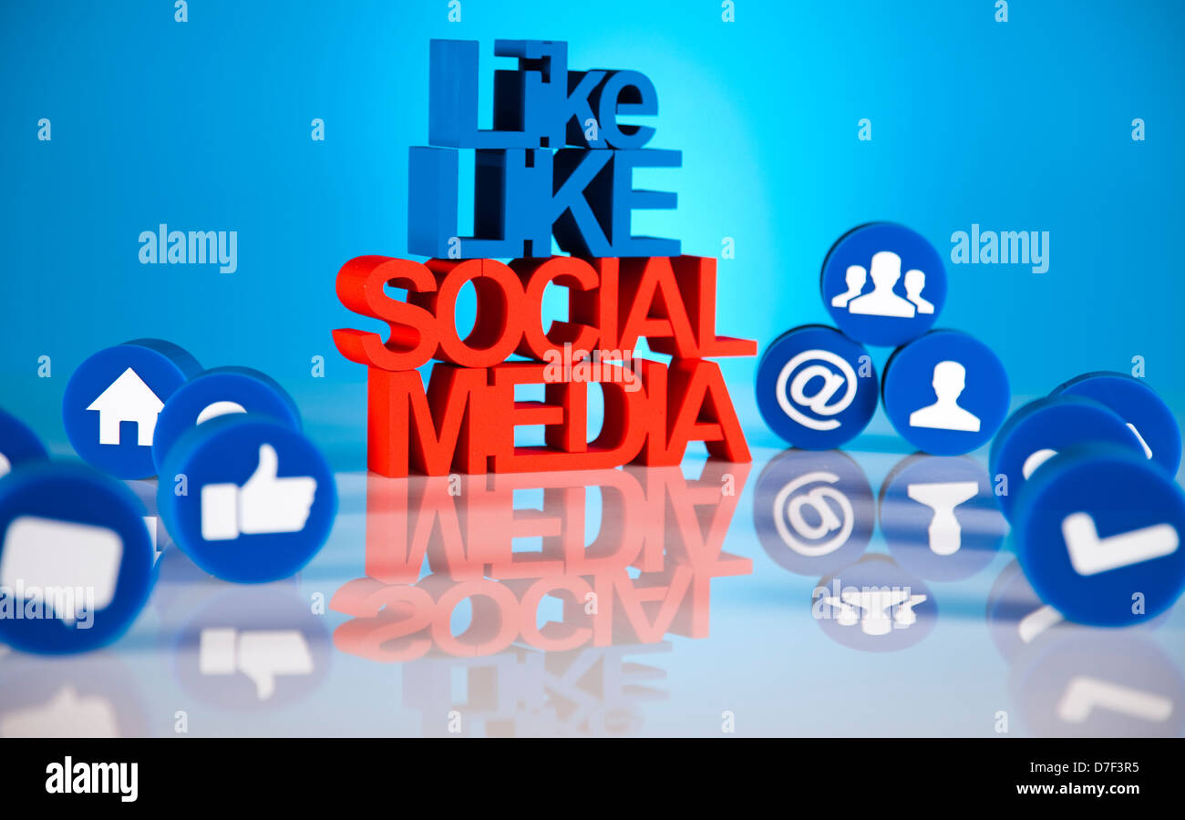 Like, Internet concept Stock Photo - Alamy