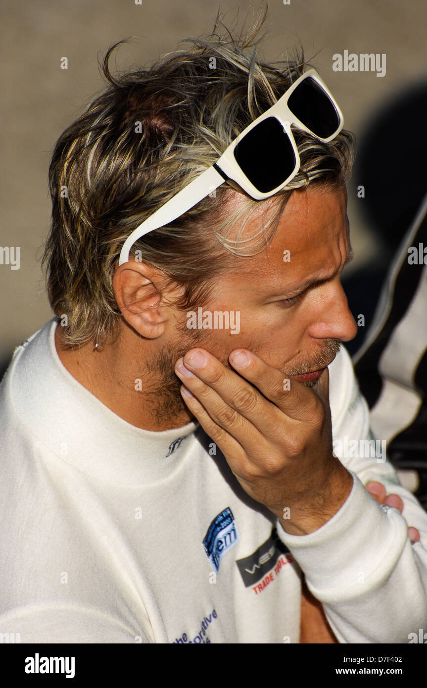 Motor racing Rick Parfitt jnr son of Rick Parfitt of Status Quo Stock ...