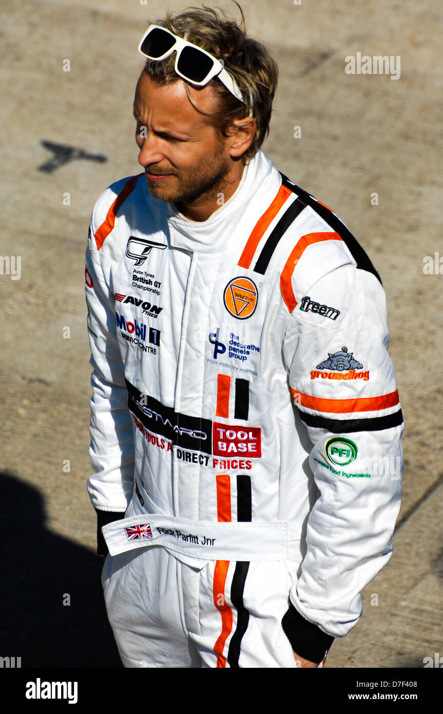 Motor racing Rick Parfitt jnr son of Rick Parfitt of Status Quo Stock ...