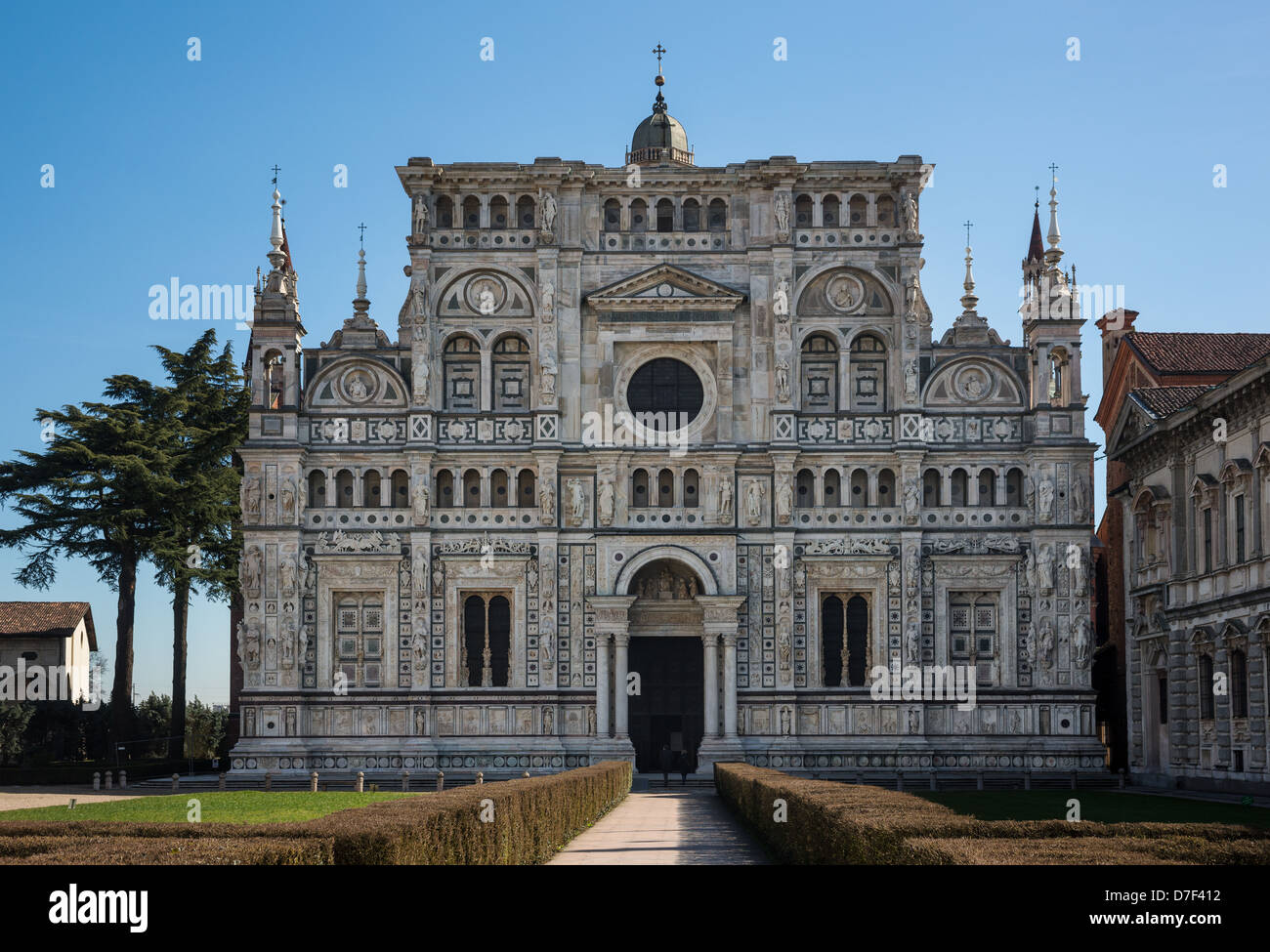 Monastery complex of Certosa di Pavia, Italy Stock Photo - Alamy