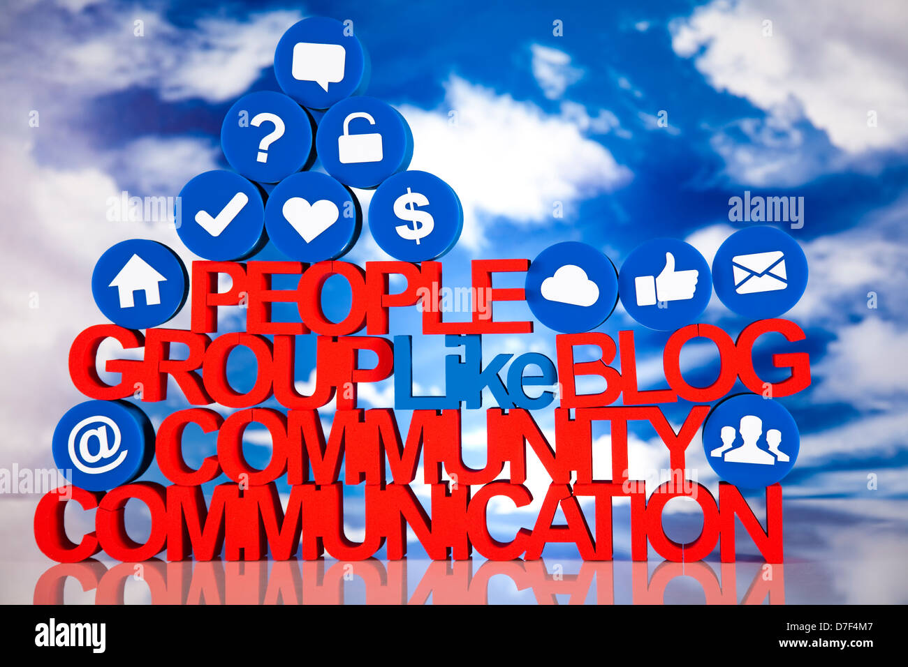 Social media background Stock Photo - Alamy