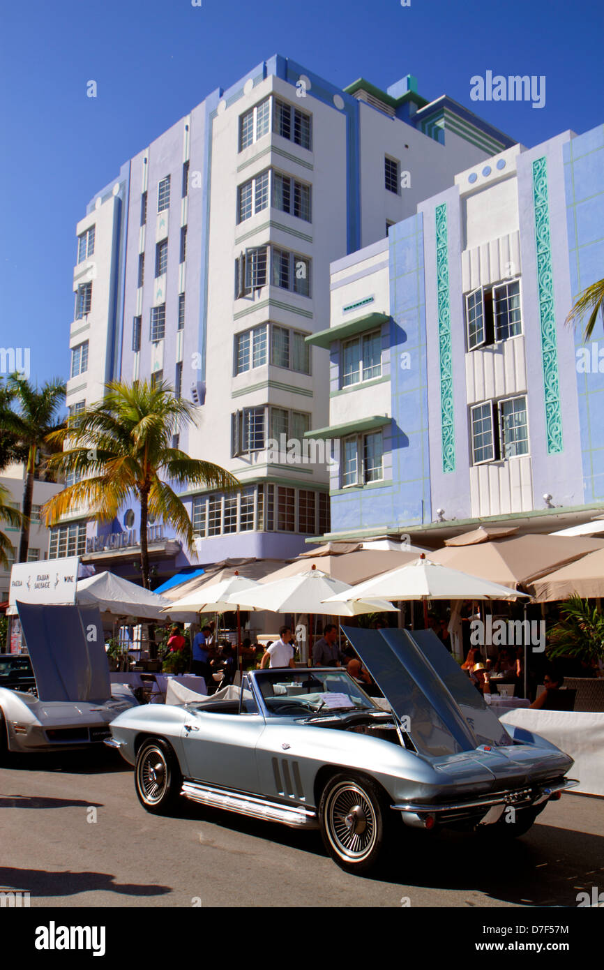 Miami Beach Florida,Ocean Drive,Art Deco Weekend,festival,event,antique ...