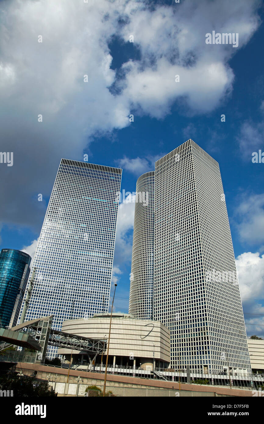 Three skyscrapers. This skyscraper triplet is one most iconic place in ...