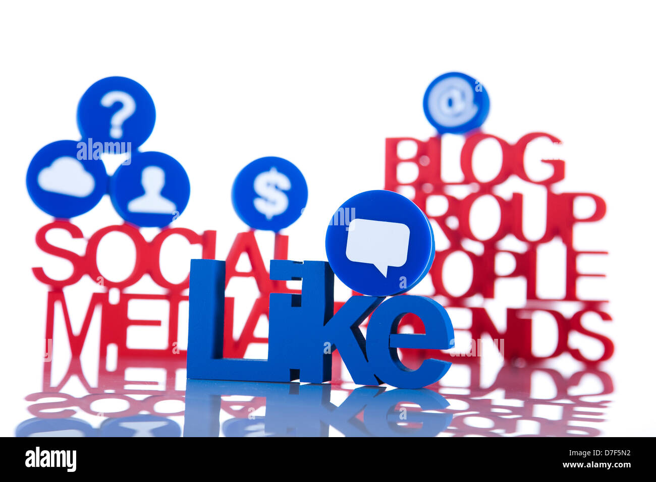 Social media network connection concept Stock Photo - Alamy