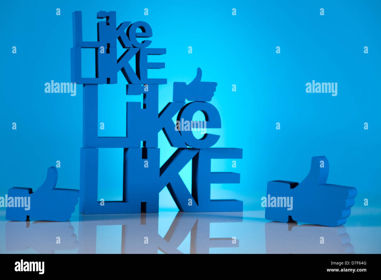 Like, Internet concept Stock Photo - Alamy