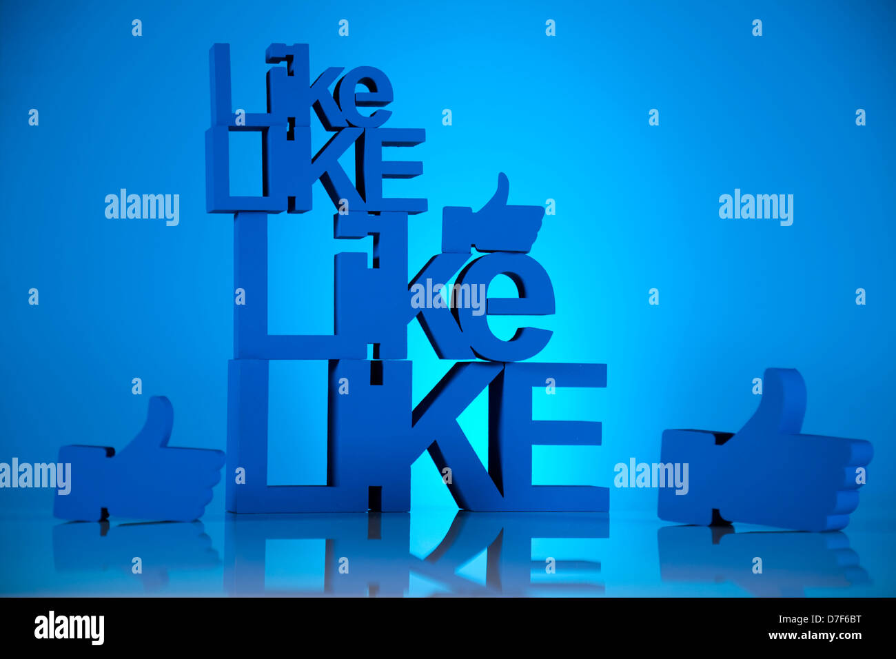 Like, Internet concept Stock Photo - Alamy