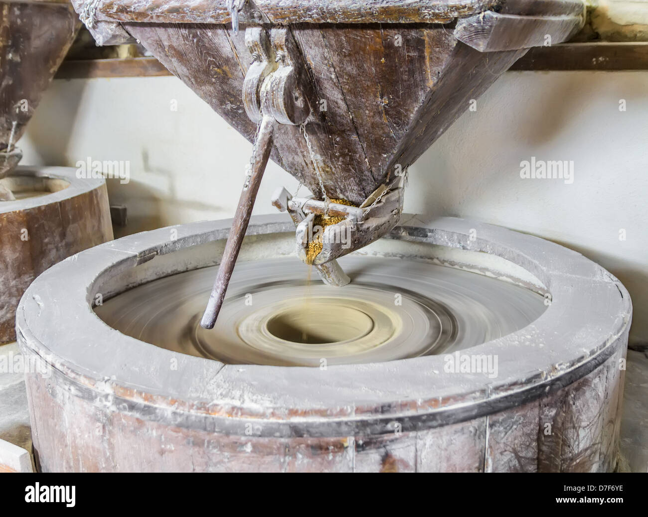 Old stone mill Stock Photo - Alamy