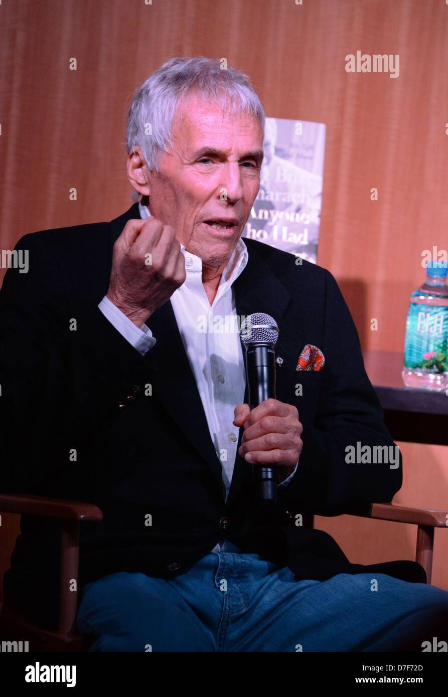 New York, USA. 6th May 2013. Burt Bacharach at in-store appearance for ...