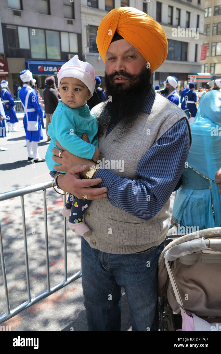 New York City, NY: 26th annual Sikh Day Parade, 2013 Stock Photo - Alamy