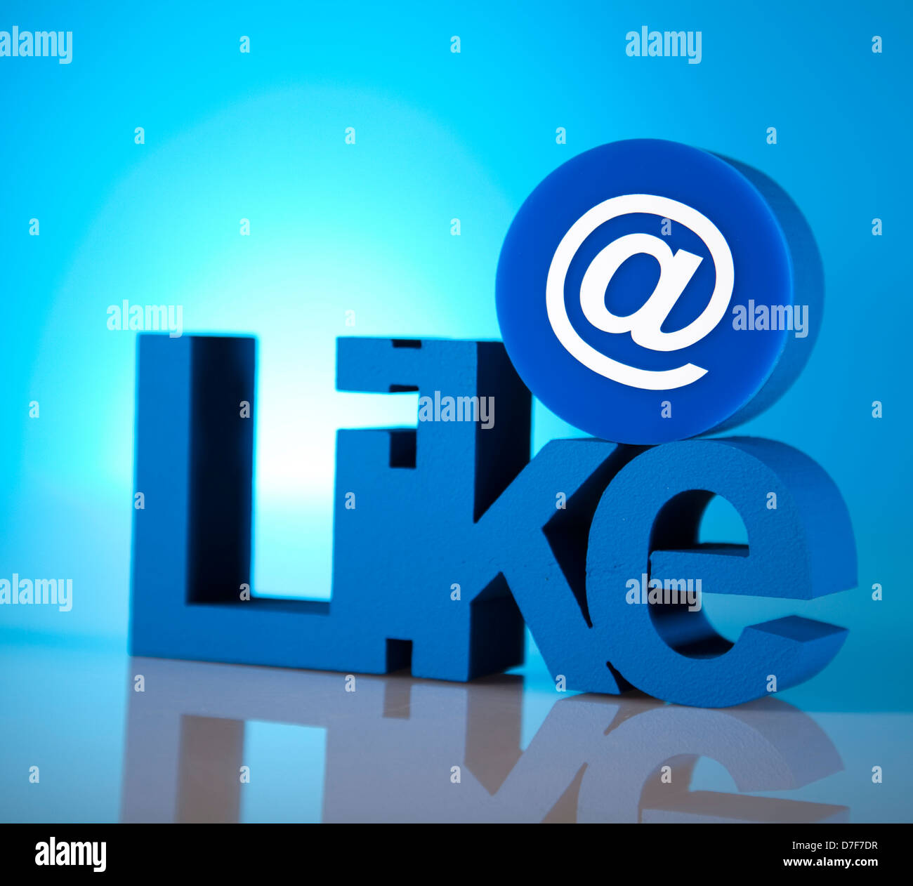 Like, Internet concept Stock Photo - Alamy