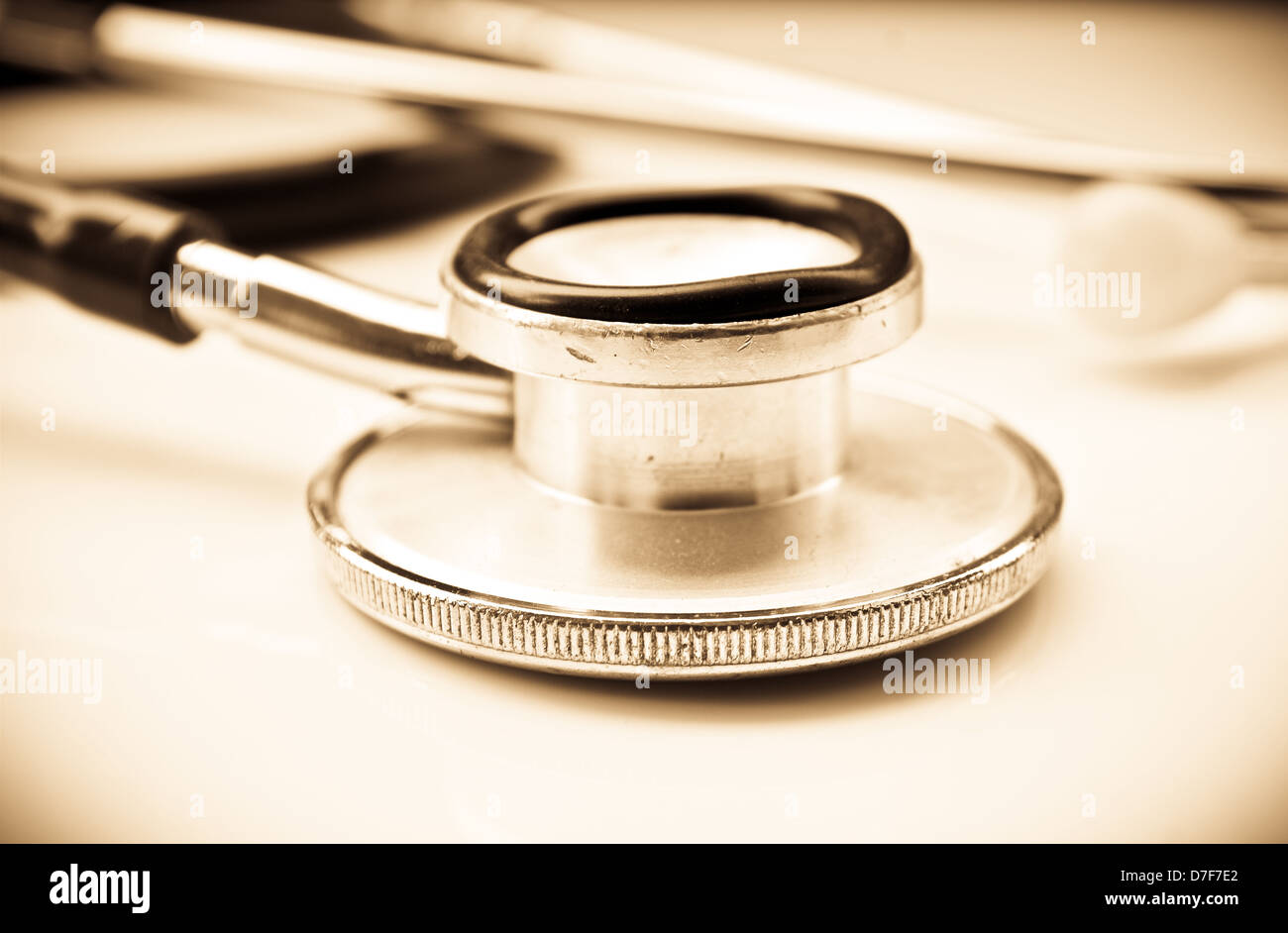 Doctor and stethoscope Stock Photo - Alamy