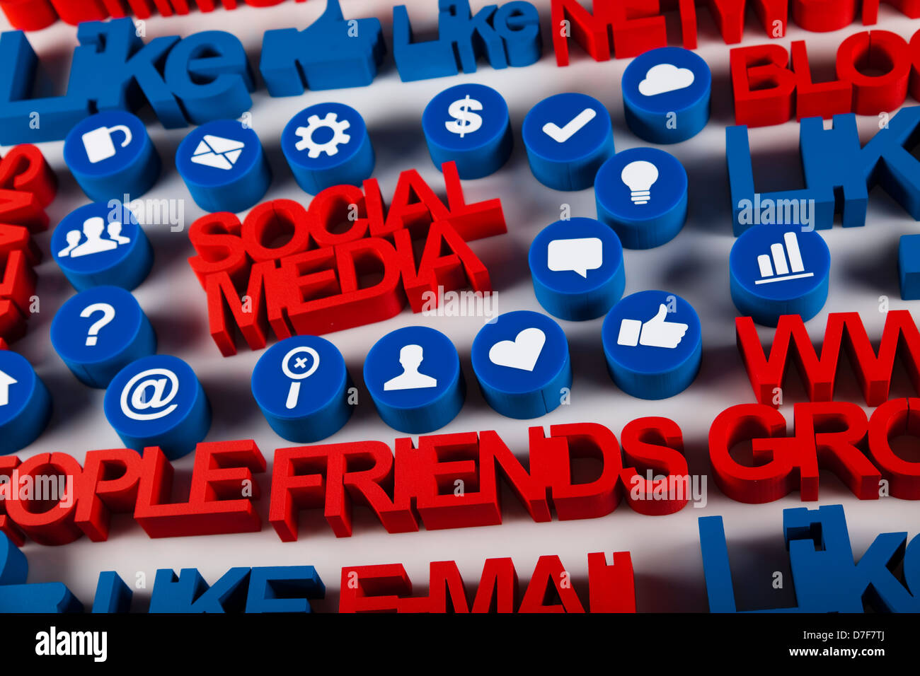 Social media network connection concept Stock Photo - Alamy