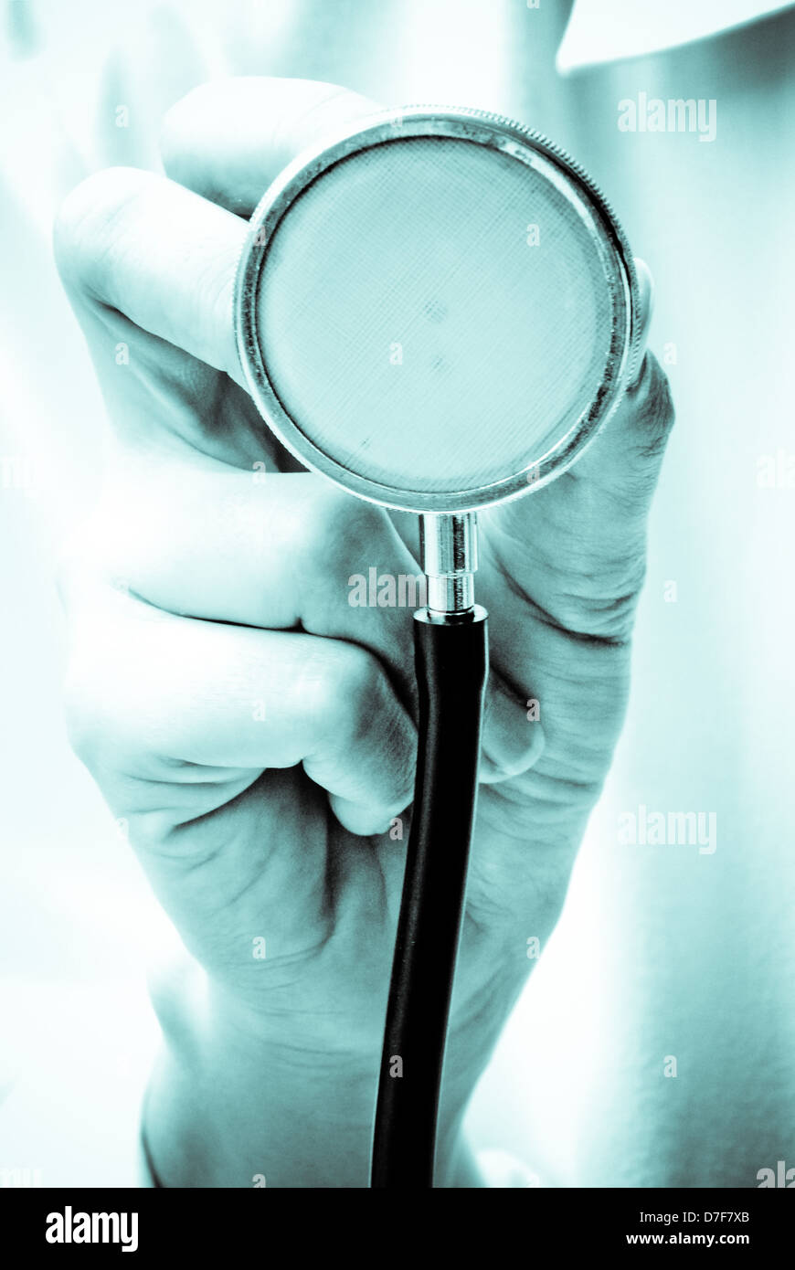Doctor and stethoscope Stock Photo - Alamy