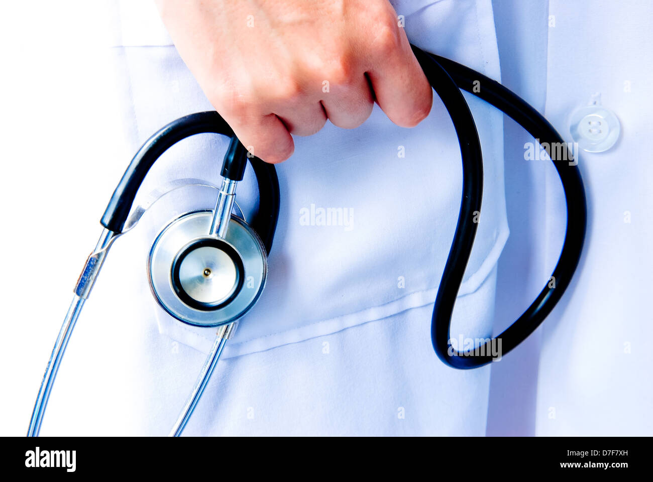 Doctor and stethoscope Stock Photo - Alamy