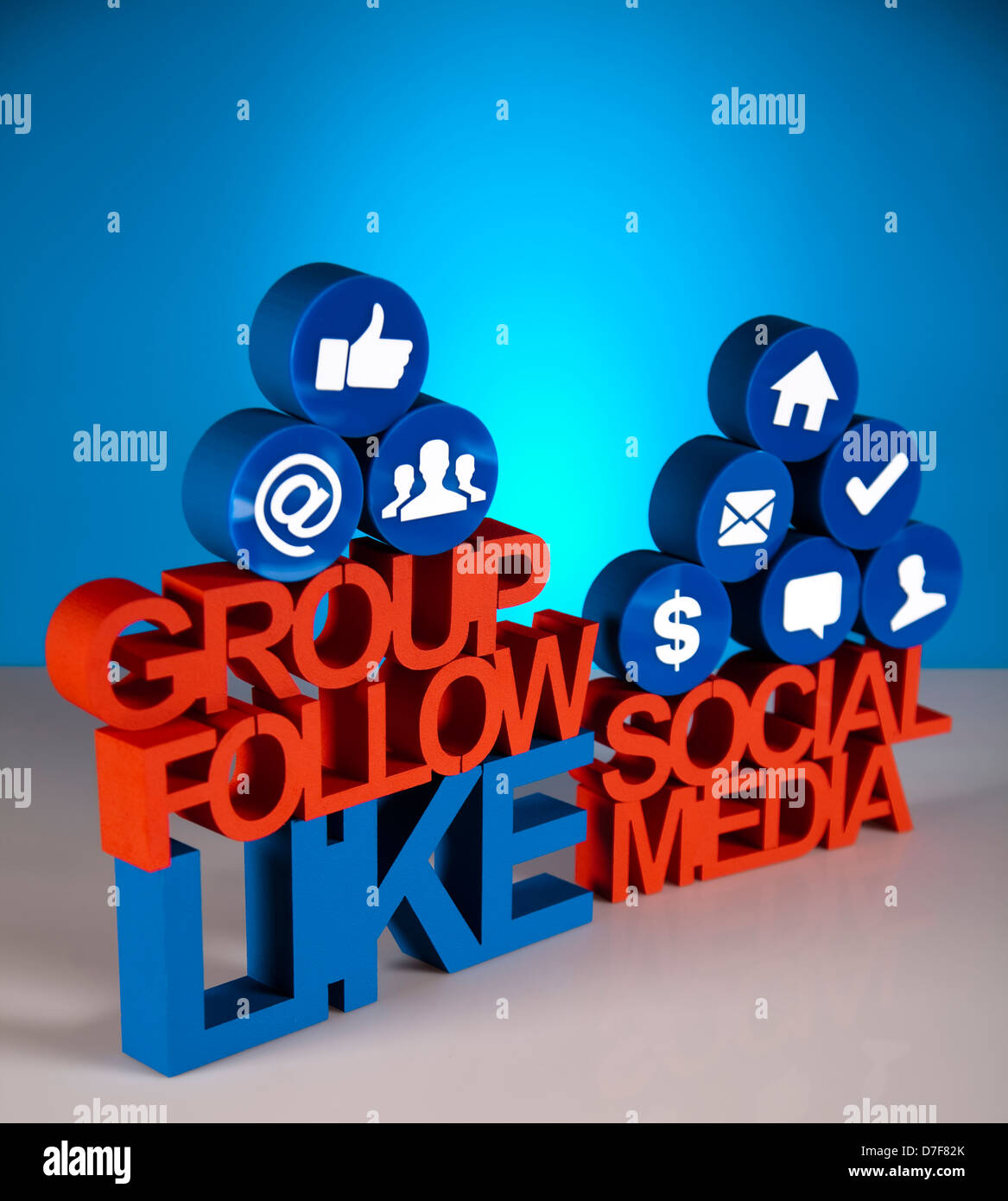 Social media network connection concept Stock Photo - Alamy