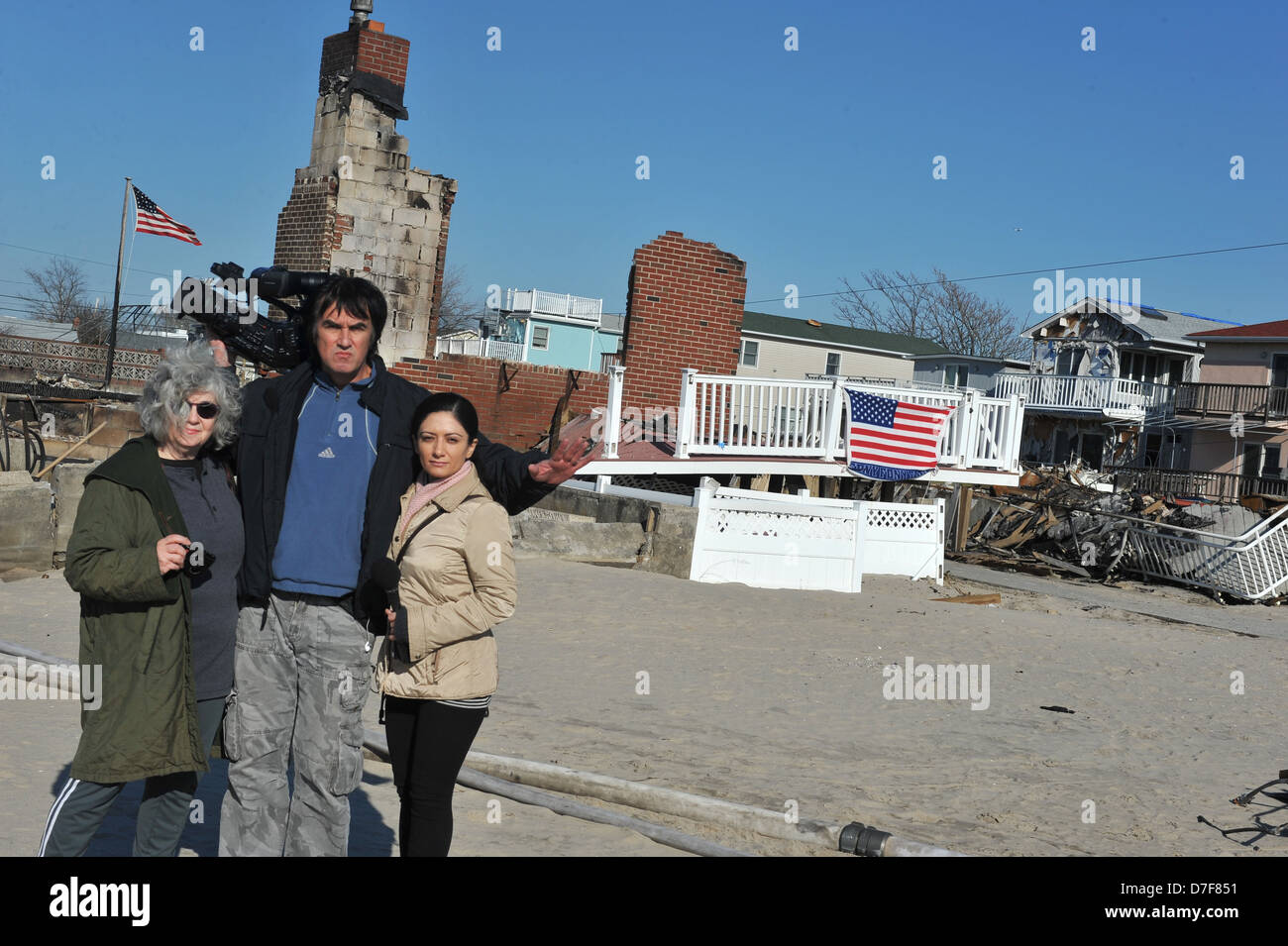 NEW YORK, NY - NOVEMBER 09: Scenes of Hurricane Sandy's aftermath in ...