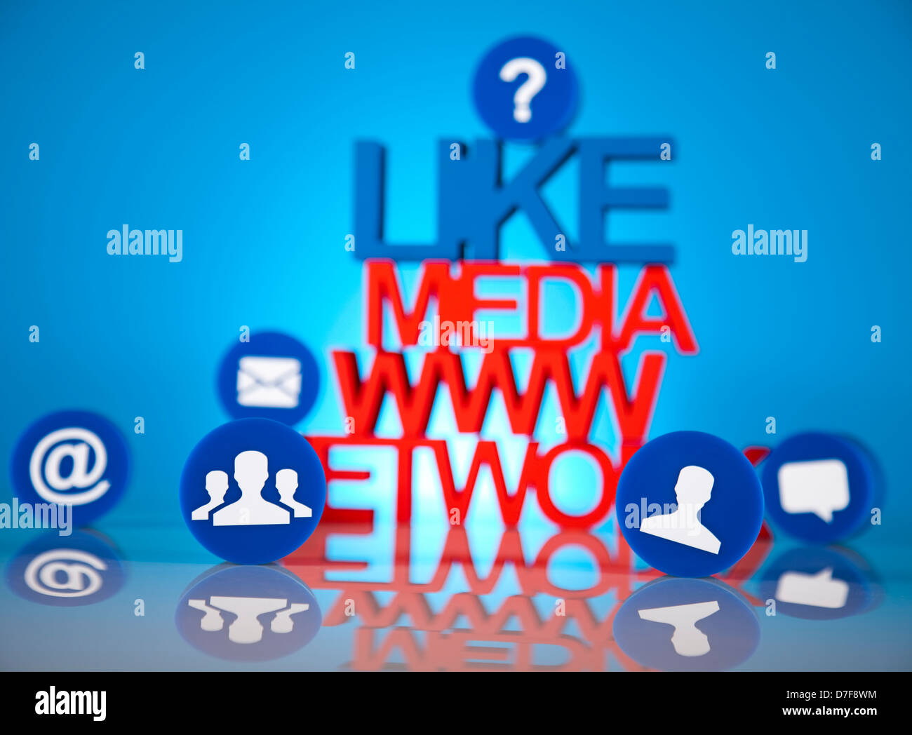 Social media network connection concept Stock Photo - Alamy
