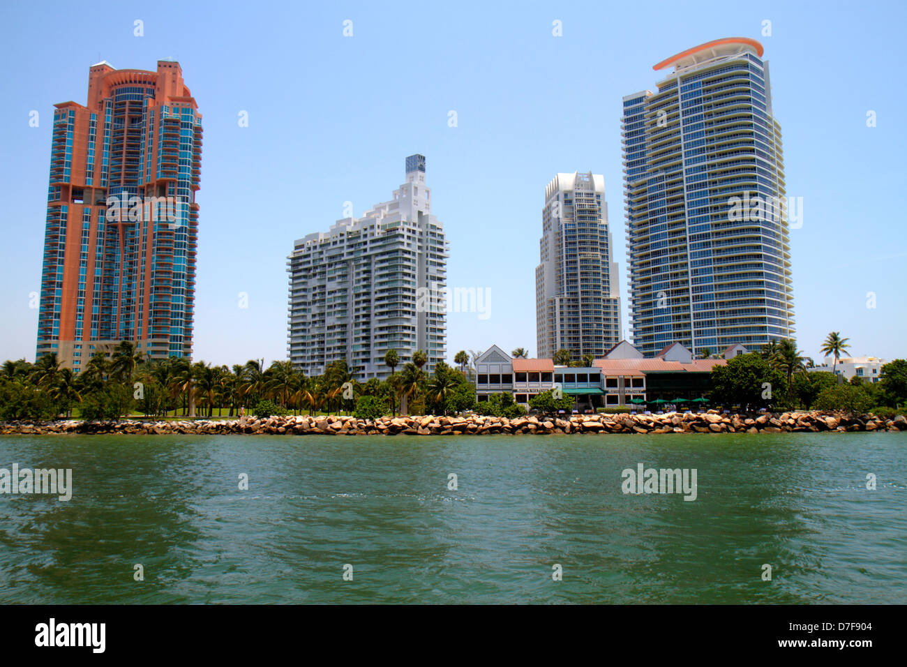 Miami Beach Florida,water,Government Cut,South Pointe Park,Point ...