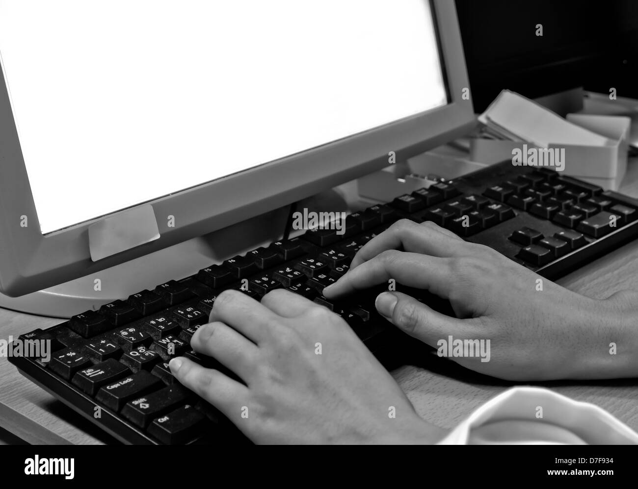 Touching study Black and White Stock Photos & Images - Alamy