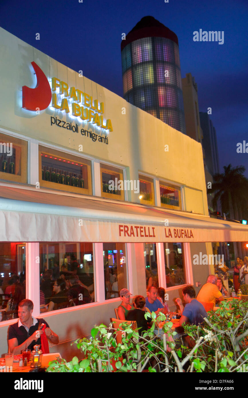 Miami Beach Florida,Hispanic Fratelli La Bufala,restaurant restaurants ...